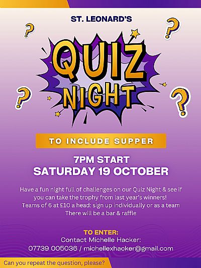 St John the Baptist Axbridge | What's on